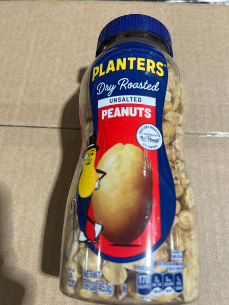 Planters unsalted peanuts – Ginger Fresh