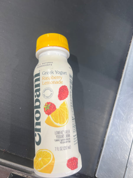 Chobani greek yogurt raspberry lemonade drink – Ginger Fresh