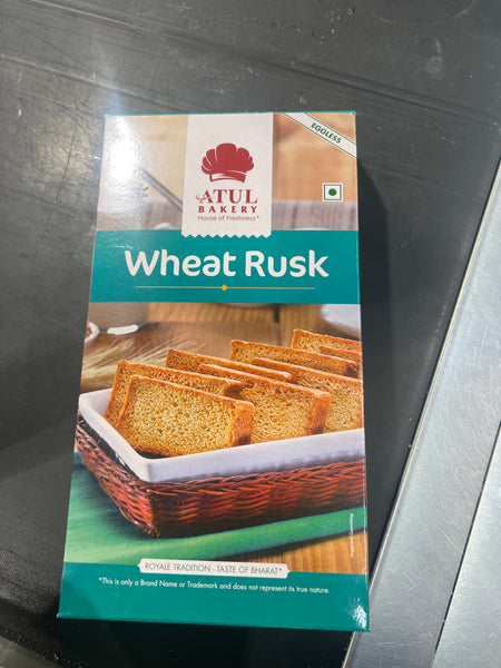 Atul bakery wheat rusk – Ginger Fresh