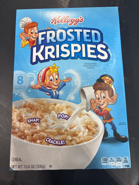 Kellogg’s Frosted Krispies Cereal – Ginger Fresh