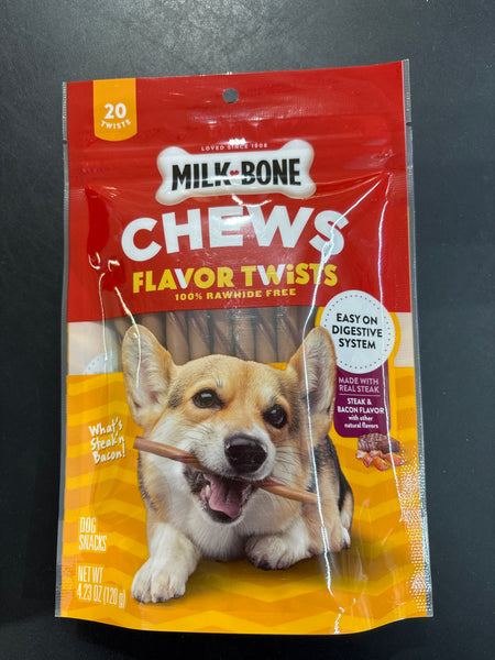 Milk bone Chews Flavor Twists – Ginger Fresh