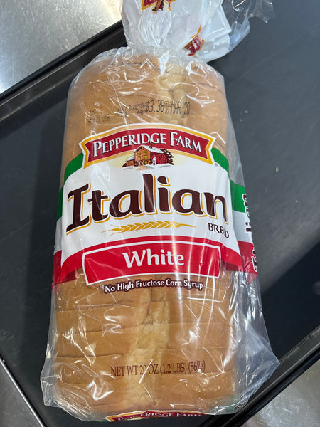 Pepperidge Farm Italian White Bread – Ginger Fresh