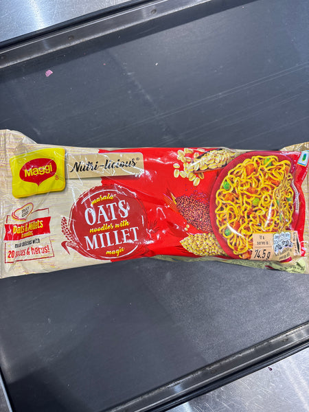 Maggi Masala Oats noodles with Millet Magic – Ginger Fresh