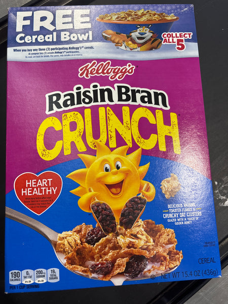 Kellogg’s raisinbran Crunch cereal – Ginger Fresh