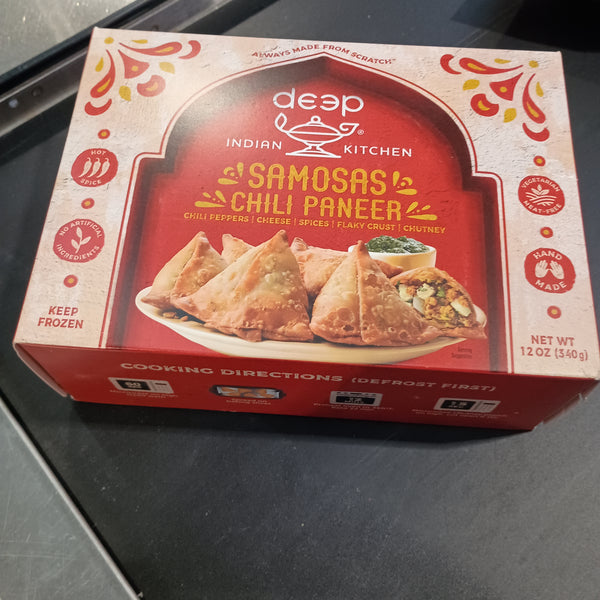Deep Samosas Chili Paneer – Ginger Fresh